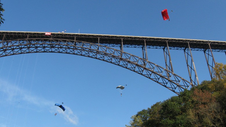 Take A Flying Leap On Bridge Day